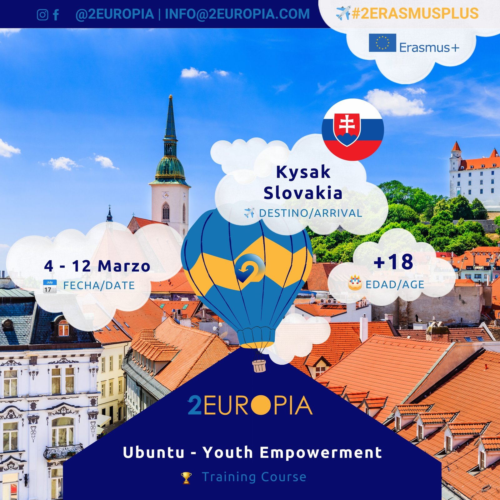 UBUNTU -Youth Empowerment- – 🪂 2Europia | Association Erasmus